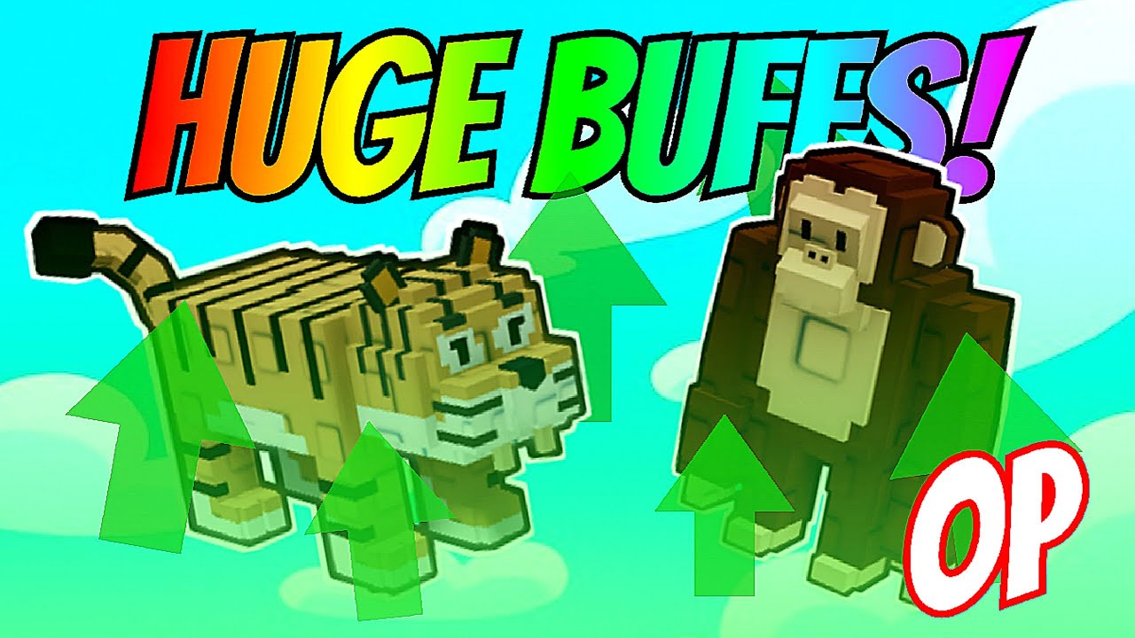 Tiger buff, Chimpanzee buff and other game updates in Grow a garden ...