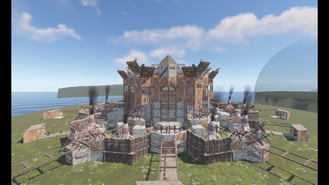 DESTROYER. Rust clan base • Open Core• Widegap• Funell Wall• Inner ...