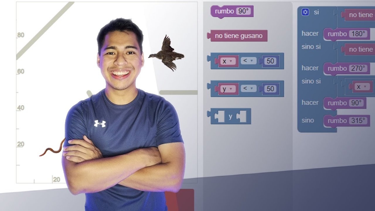 Programando con Blockly games | El pájaro - YouTube