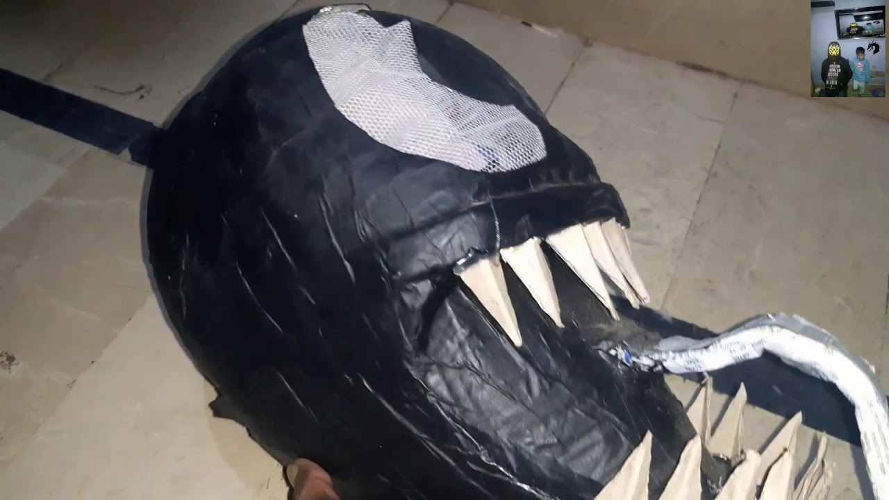 VENOM making Mask - YouTube