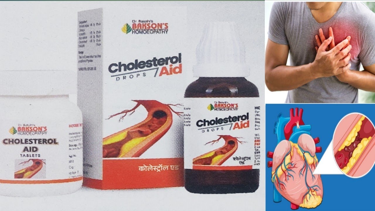 Cholesterol Aid drops - YouTube