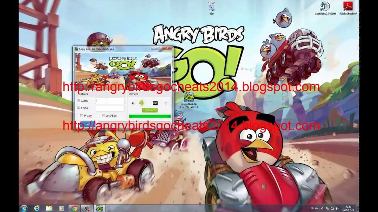 Angry Birds GO Cheats 2016 iOS Android - YouTube