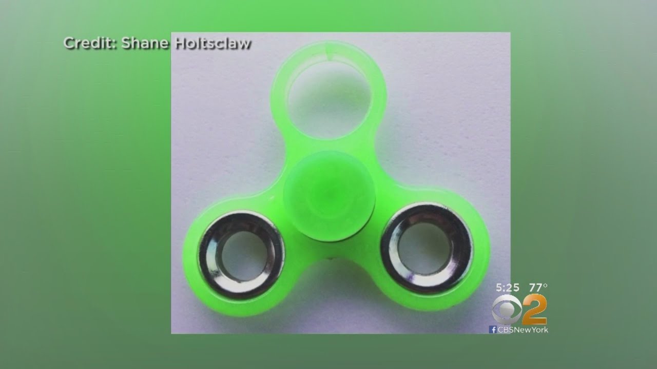 Fidget Spinners May Pose Choking Hazard For Young Children - YouTube