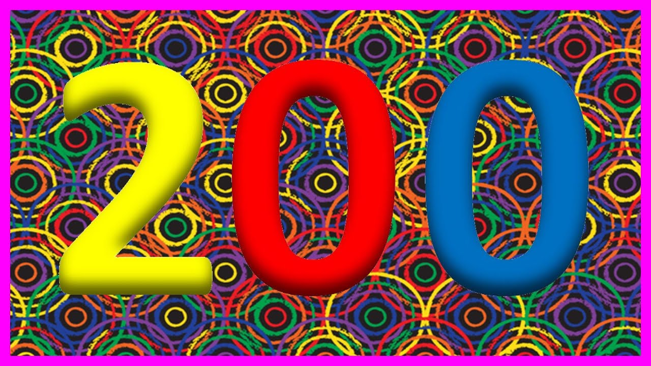 Números de 1 a 200 | Learn Numbers 1-200 - YouTube