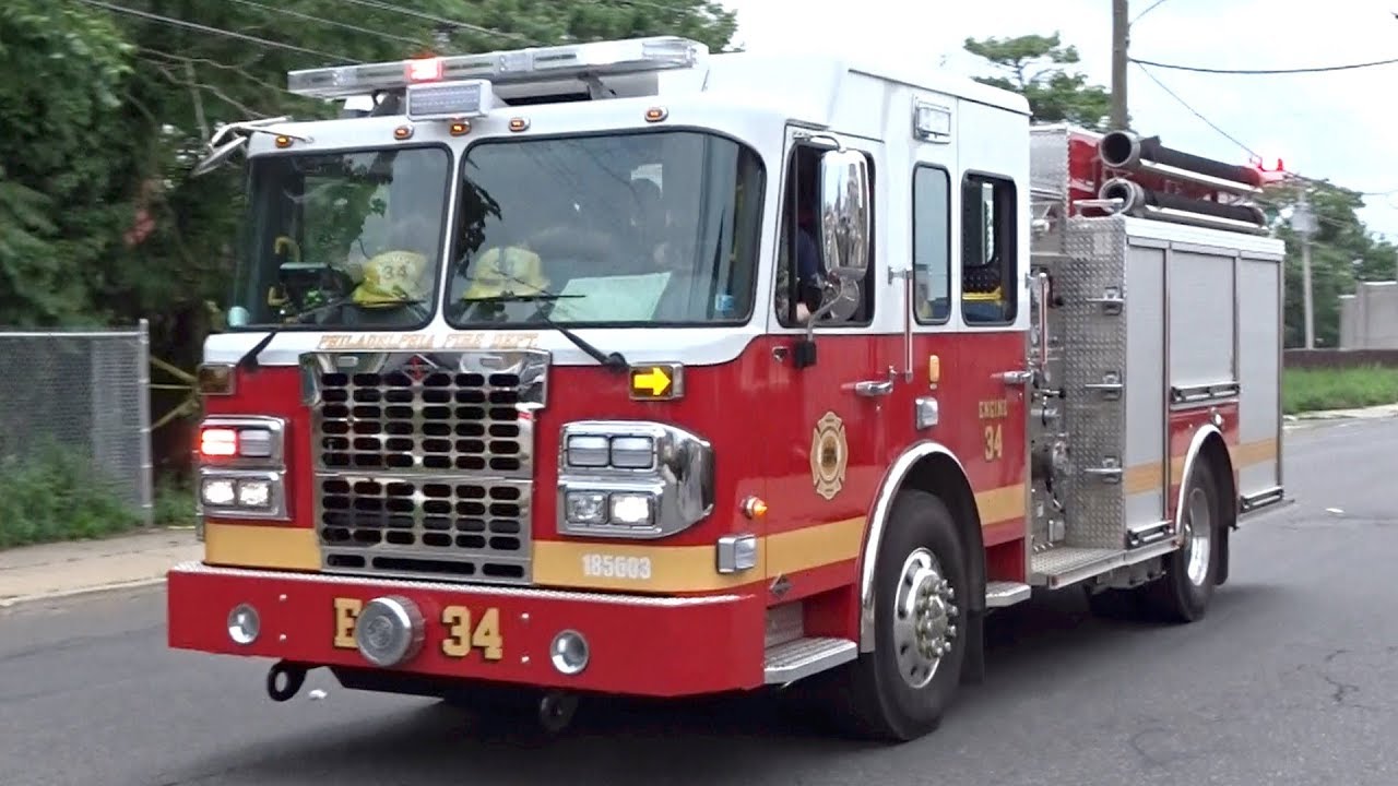 PFD Engine 34 Responding - YouTube