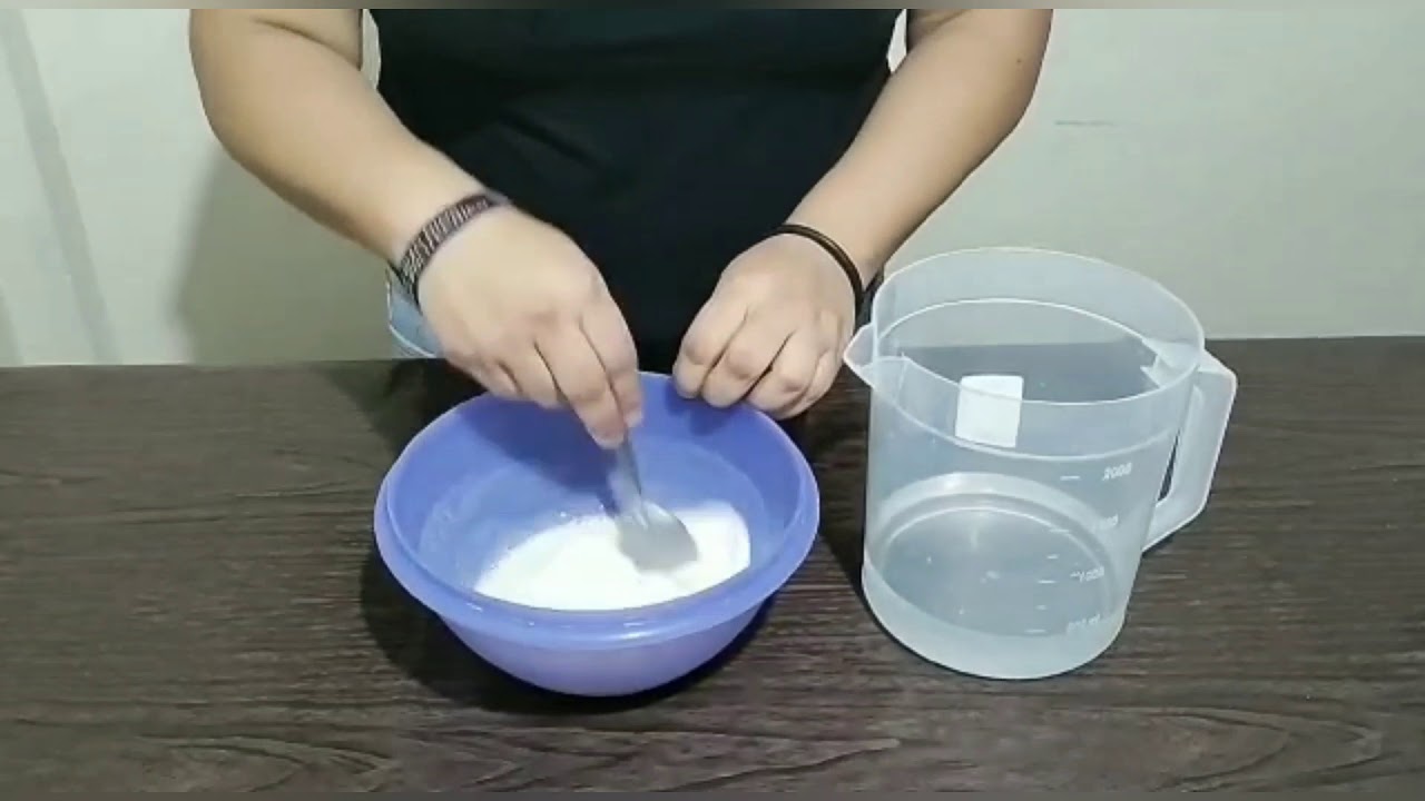 Cómo hacer engrudo en menos de 5 minutos - YouTube