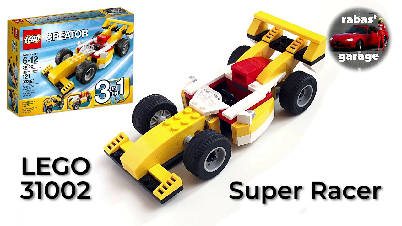 LEGO Super Racer - Building Instructions - YouTube