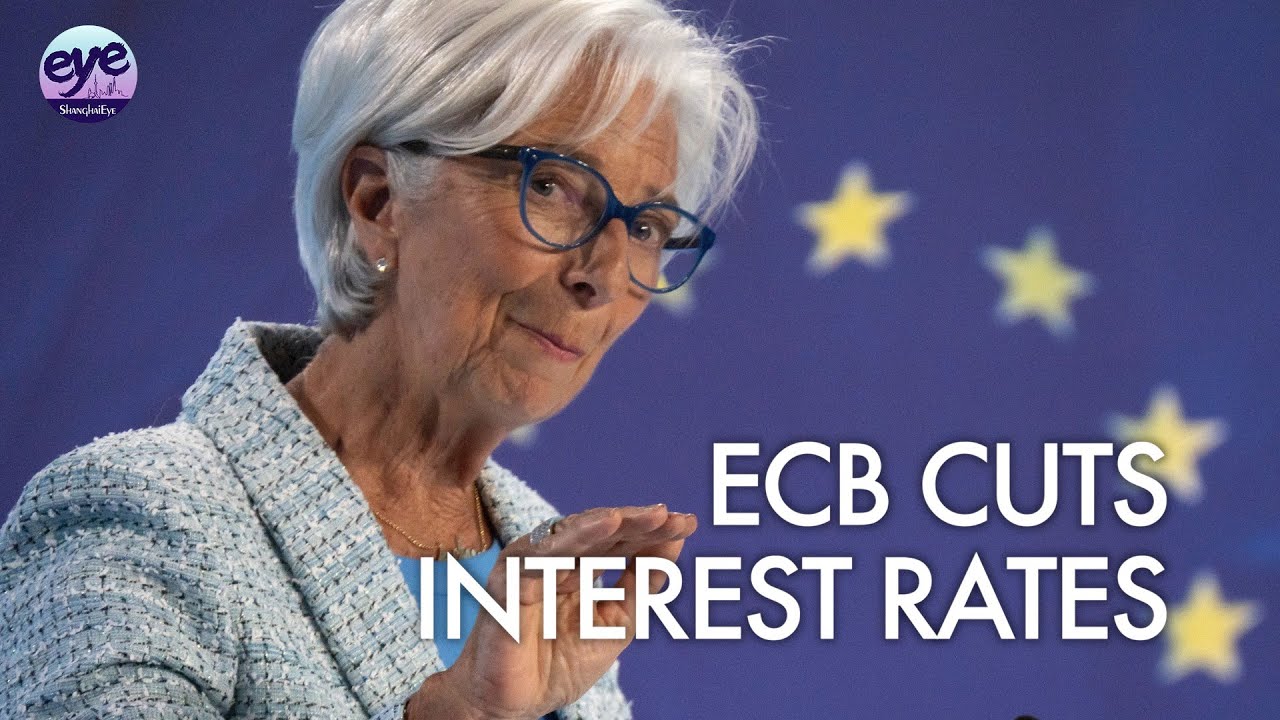 European Central Bank cuts key interest rates for first time since ...