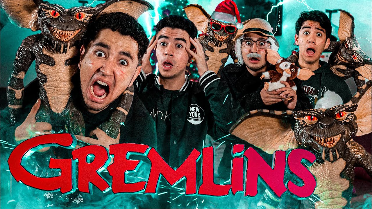 GREMLINS EN LA VIDA REAL! - FAN FILM 🎄 - Changovisión - YouTube