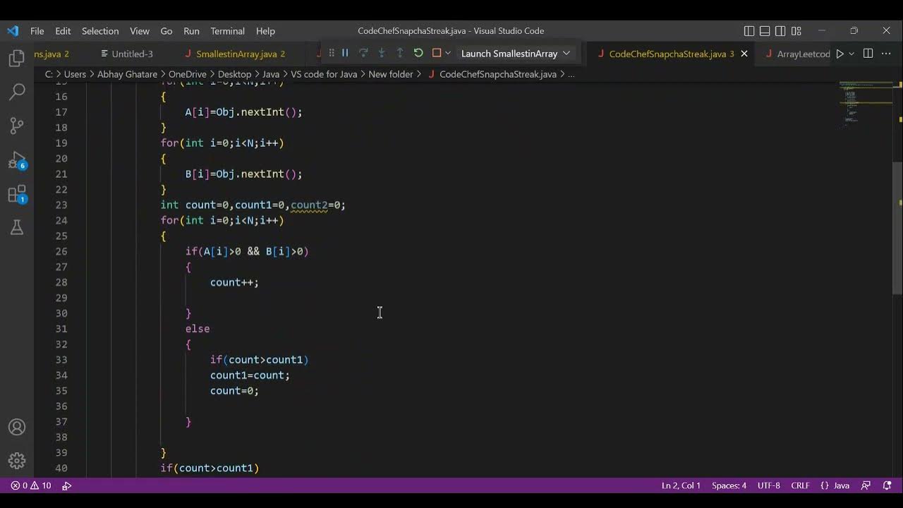 CodeChef Snapchat Streak with Java - YouTube