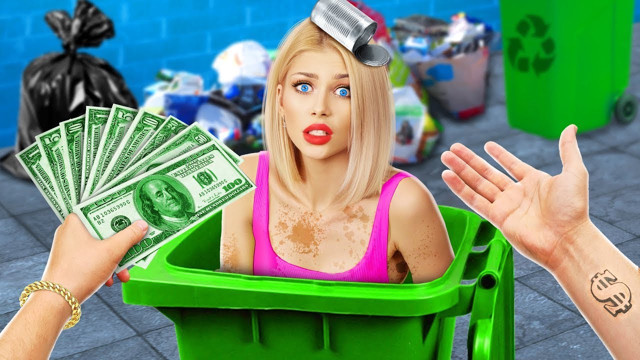 Adoptée par une Famille Giga Riche | Millionnaire VS Pauvre & Fille ...