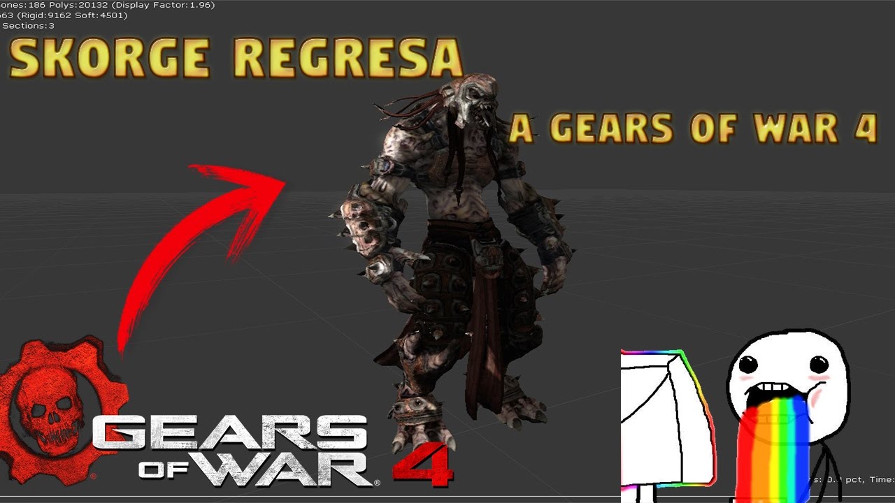 El Regreso De Skorge En Gears Of War 4 l Todos Los Personajes Hasta El ...