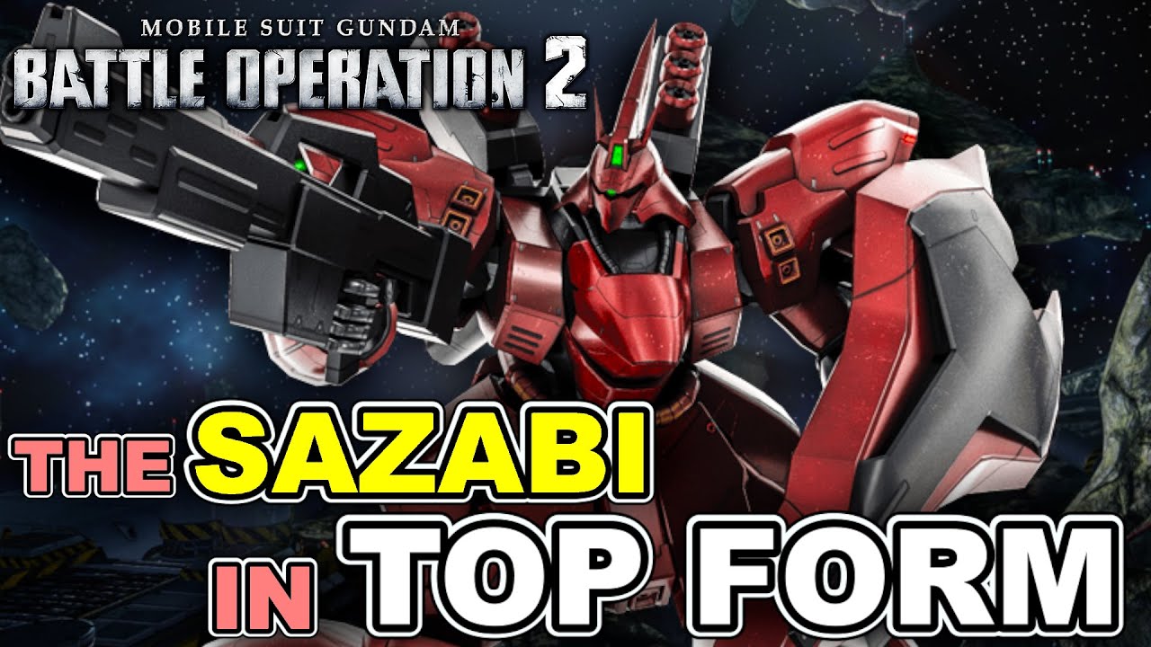 BALANCED situation battle? SAZABI in FULL POWER - Situation: Last Tear ...