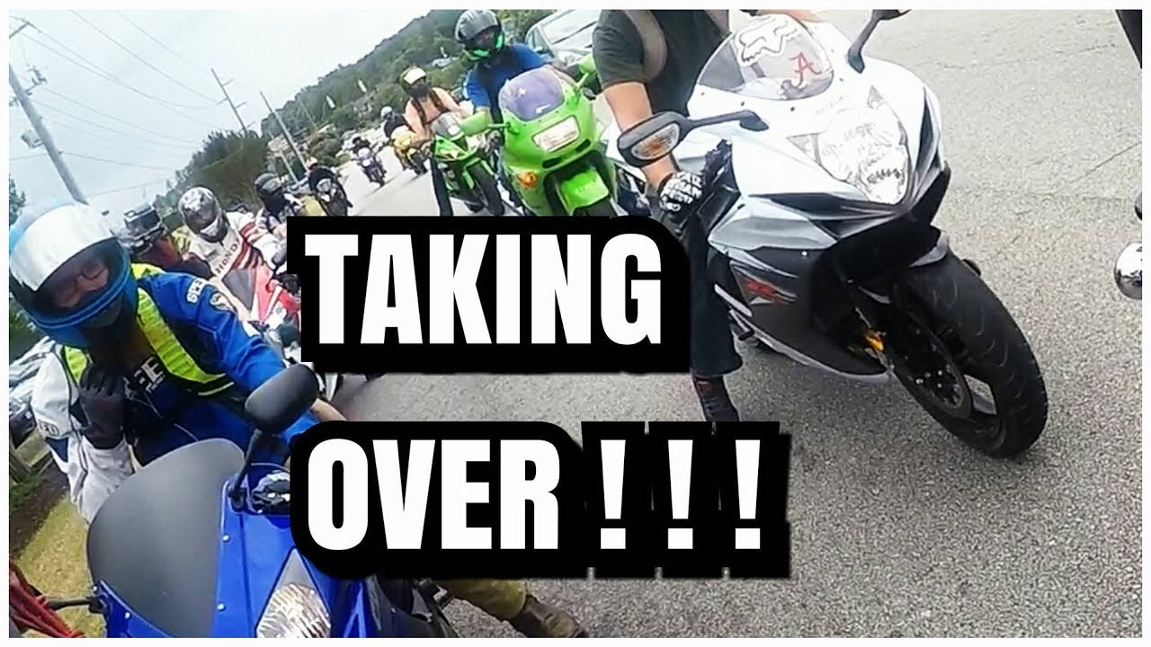 Moto6Sanity Moto6Meetup Motorcycle Meetup | Riding In The Rain - YouTube