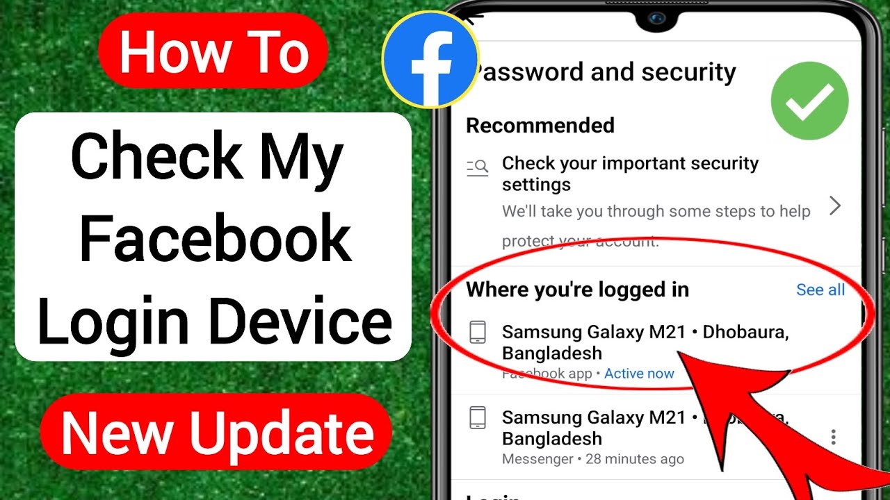 How To Check My Facebook Login Device (2023) | Who Use My Facebook ...
