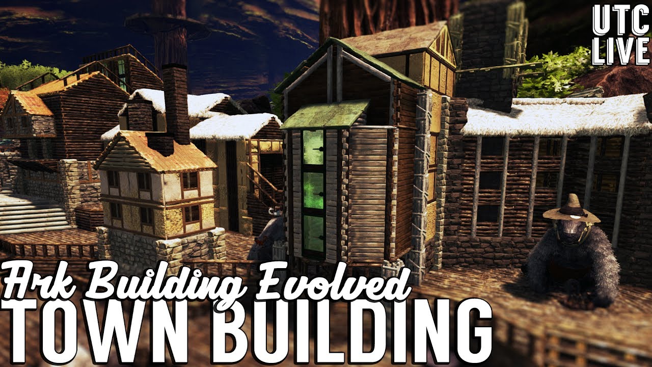 Ark Building Evolved Live :: Medieval Harbor Town Buildings :: Patreon ...
