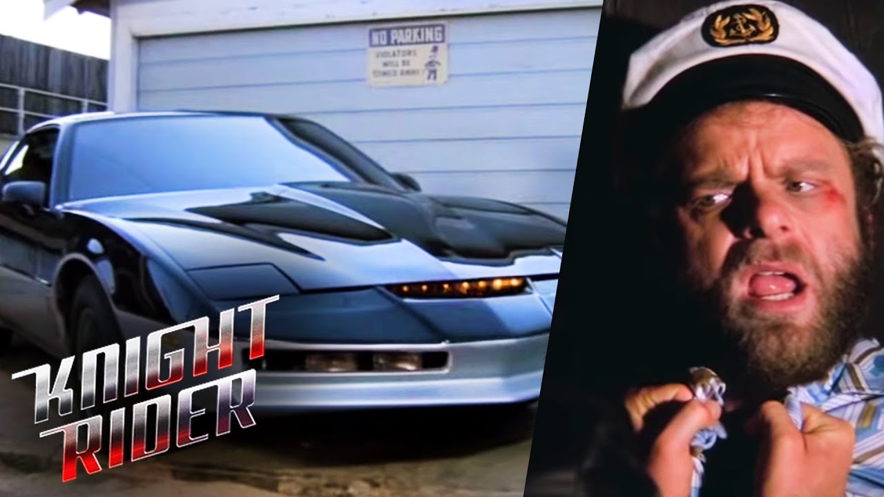 KARR Brainwashes a Mechanic | Knight Rider - YouTube