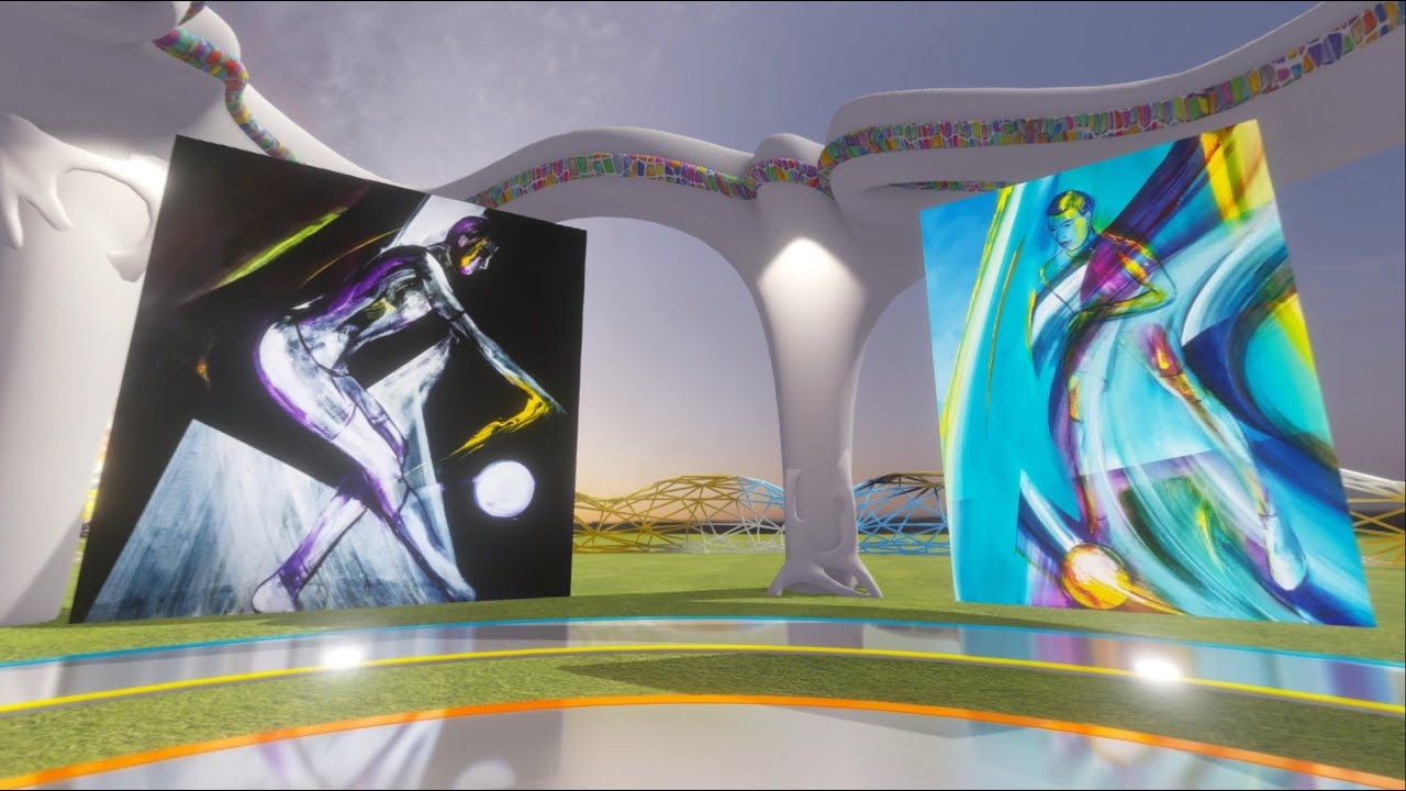 Jeffrey Kroll / Group Sport LTD - VR Art Gallery - YouTube