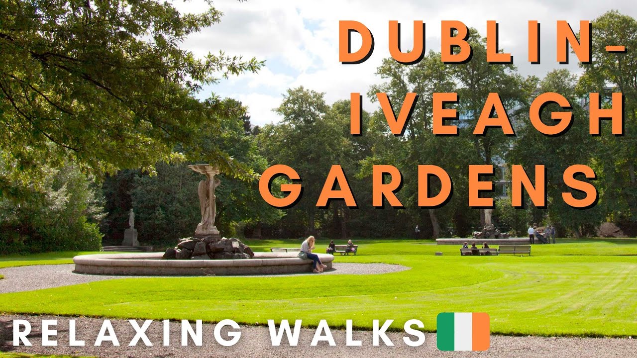 Dublin - Iveagh Gardens - Relaxing Walks 🇮🇪☘️ - YouTube