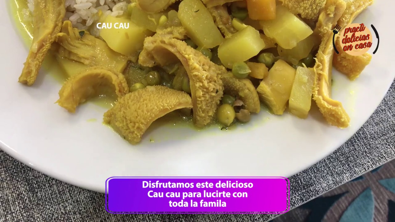 Receta fácil - Cau Cau - YouTube