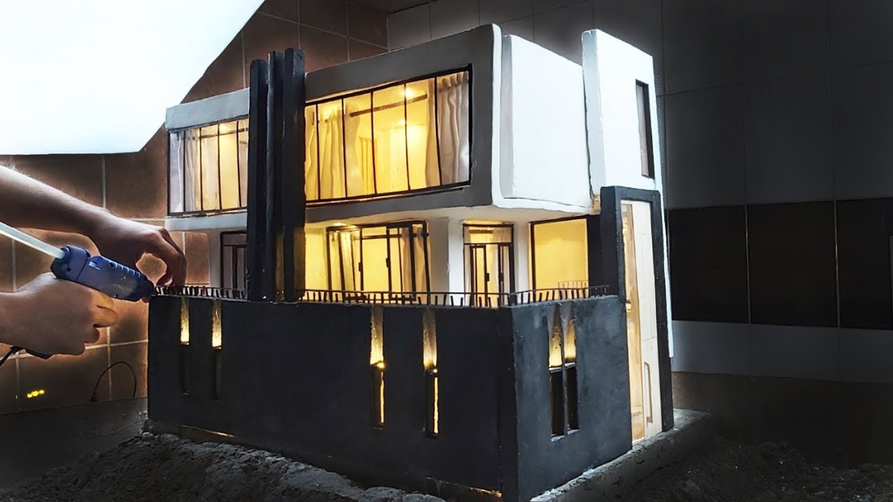 Mini House. Maket. - YouTube