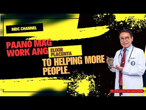 HOW TO WORK ELIXIR PLACENTA with STEM CELL/interview Dr. Francis Decangchon. - YouTube