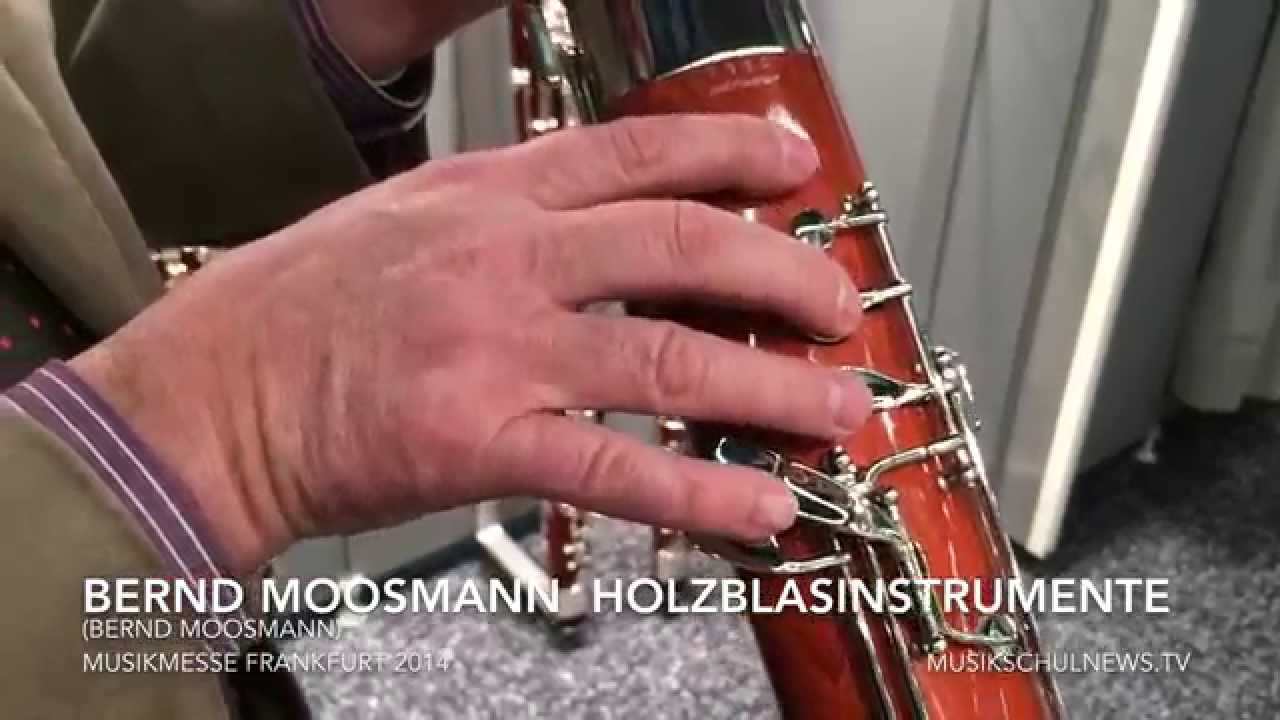 Bernd Moosmann Holzblasinstrumente - VdM-MusikschulNews Musikmesse 2014 - YouTube