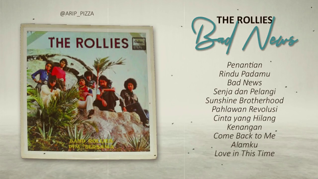 THE ROLLIES - BAD NEWS [Full Album] - YouTube