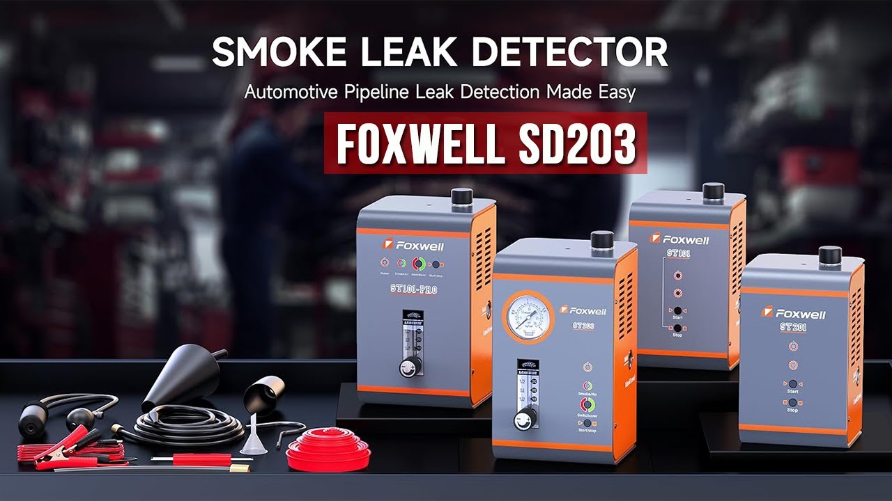 Best Budget Smoke Tester - FOXWELL SD203 - YouTube