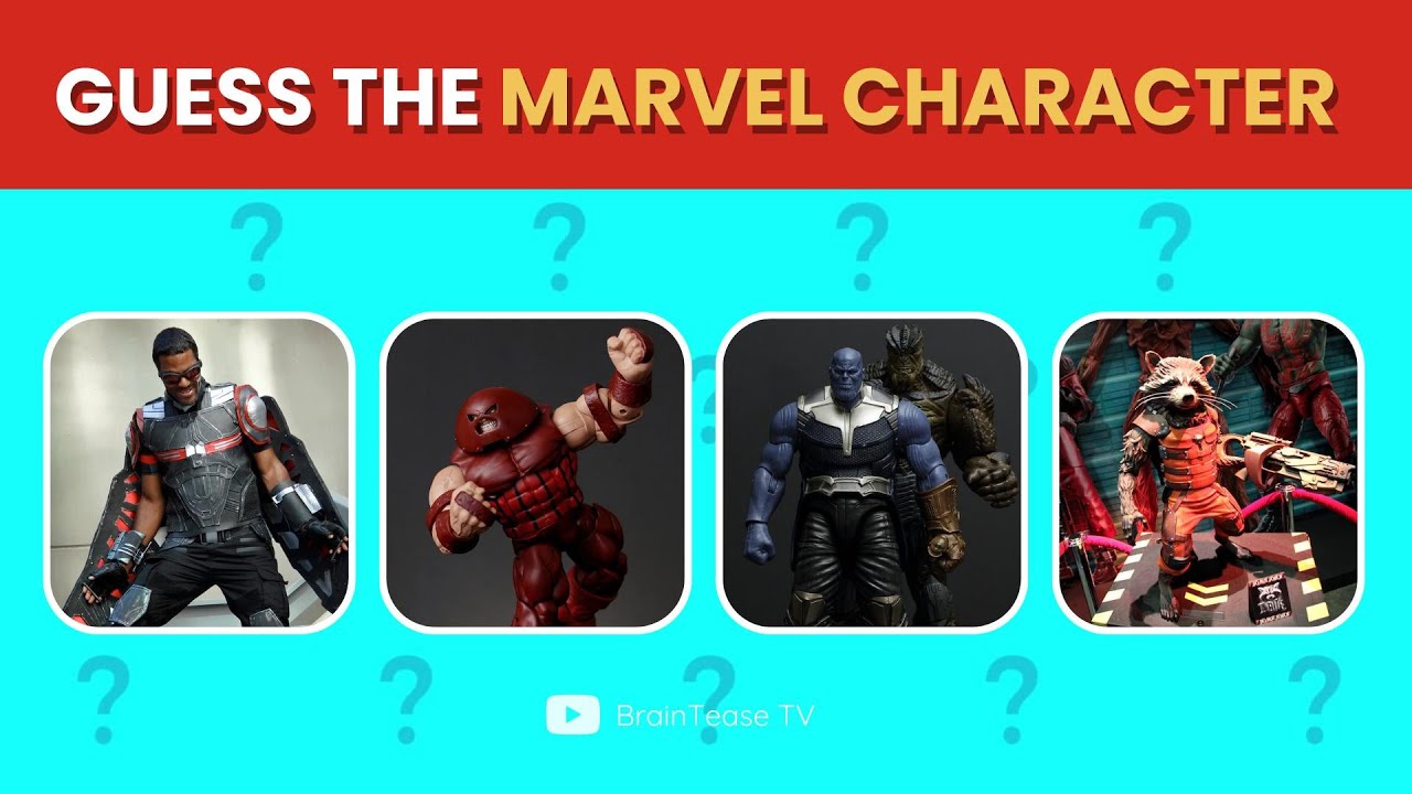 Guess the Marvel Character Riddles Quiz - Test Your Brain! - YouTube