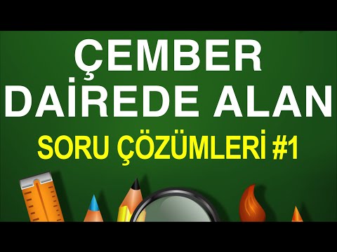 Çember ve Dairede Alan Genel Tekrar Soru Çözümü #1 | Geometri | Ekol Hoca