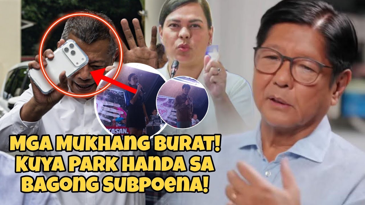 Kuya Park handa sa bagong Subpoena! mga Supporters ni BBM tinawag na ...