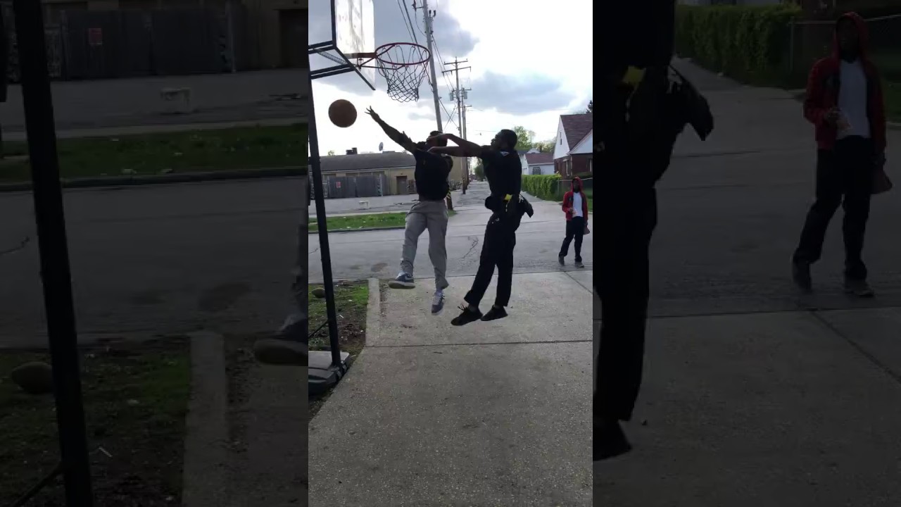 Kid dunks on milwaukee cop - YouTube