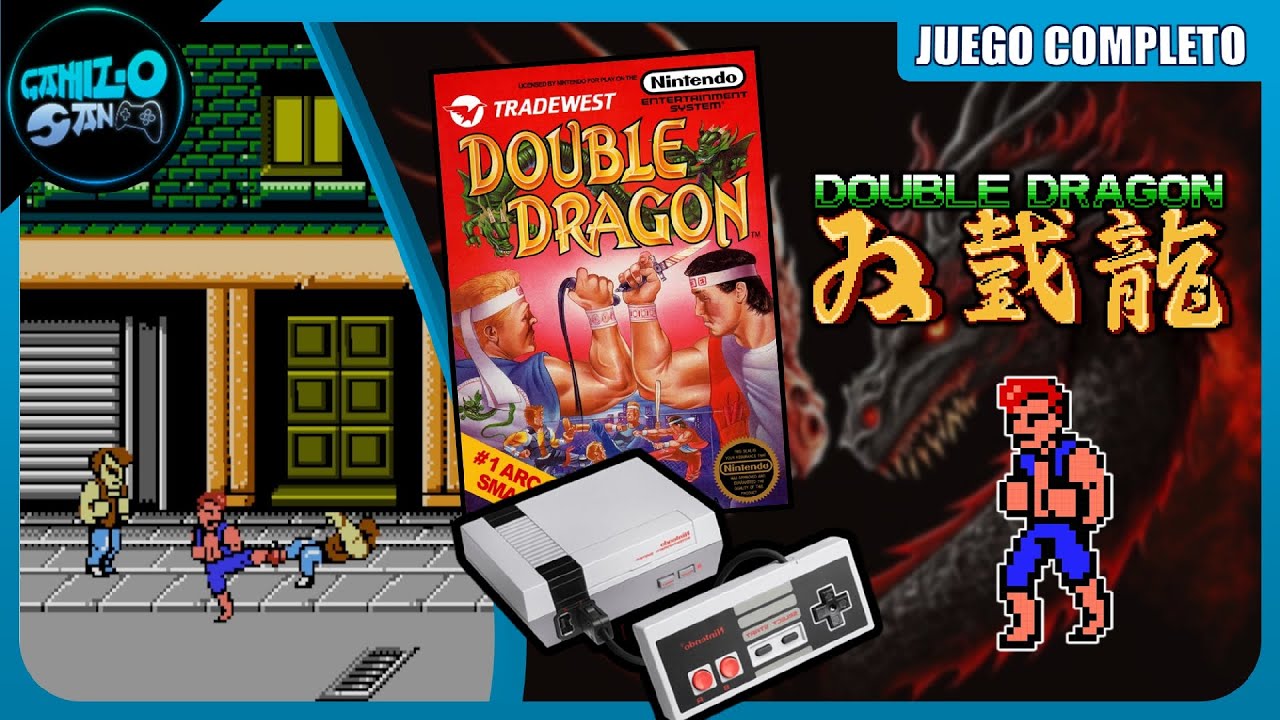 Double Dragon 1 ( NES ) ️ 𝗝𝘂𝗲𝗴𝗼 𝗖𝗼𝗺𝗽𝗹𝗲𝘁𝗼 🎮 𝗚𝗮𝗺𝗲𝗽𝗹𝗮𝘆 - YouTube