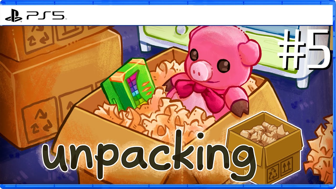 Függetlenség az új házban - Unpacking #5 - PS5 - 2023. 12. 17. - YouTube