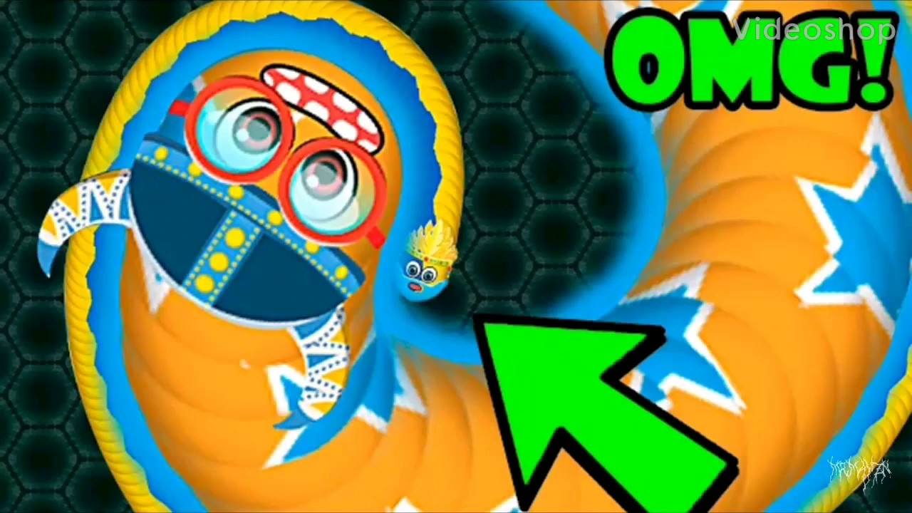 Wormate.io epic gameplay trolling worms with spring worm! About 2 hrs ...