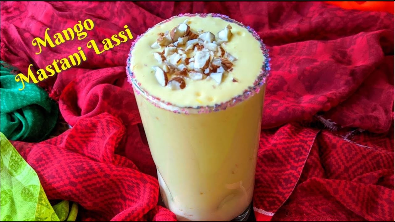 Mango Mastani Lassi | Mango Lassi recipe | Mango Yogurt Smoothie ...