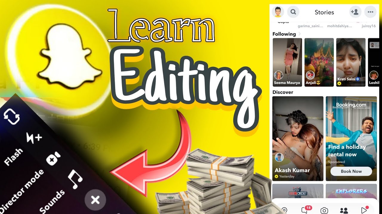 Snapchat editing free mai sikhe | how to editing snapchat video ...