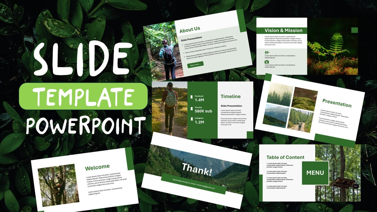 Hướng dẫn thiết kế slide đẹp // Tải Template Powerpoint miễn phí - YouTube