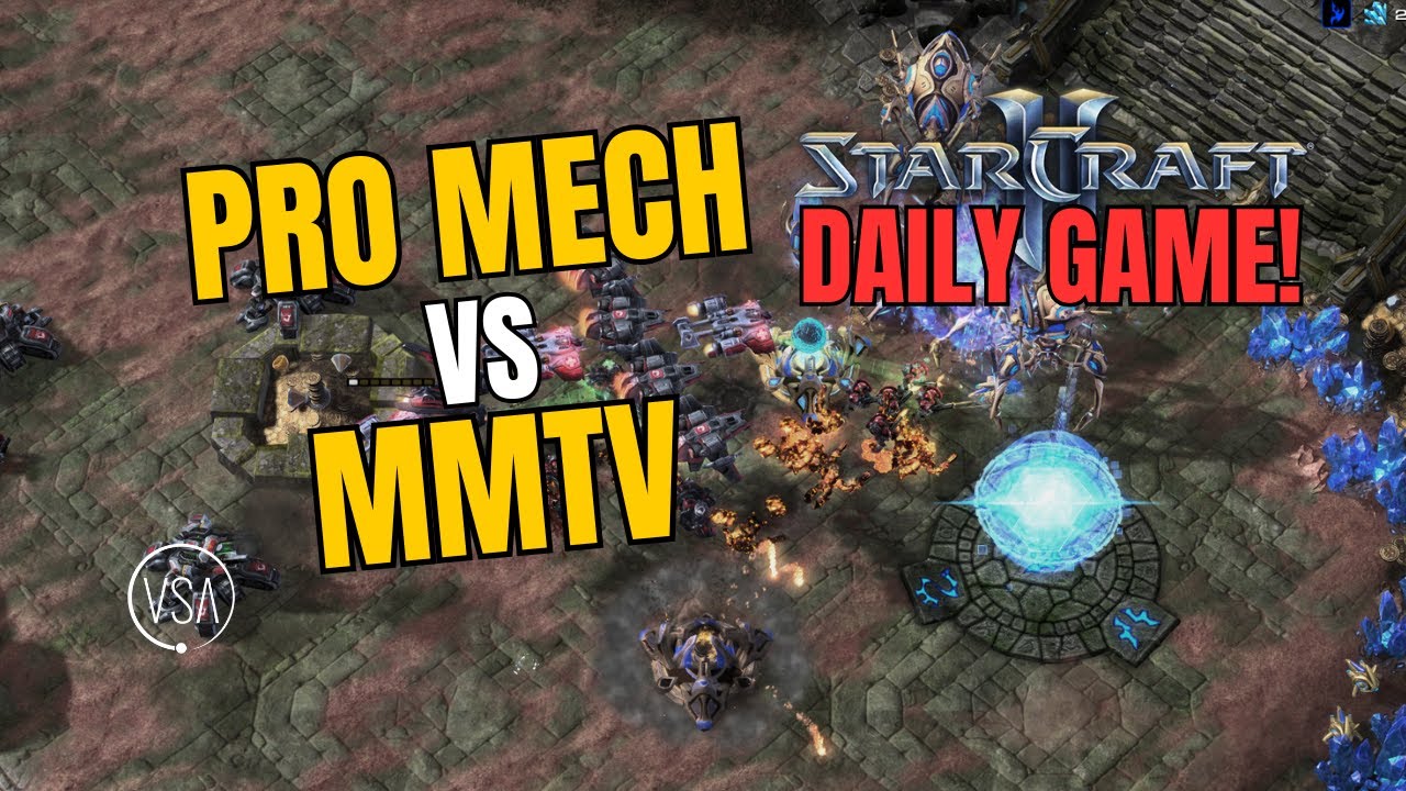 Protos Mech Vs Marine Tank Viking! - StarCraft 2 - Competitive ...