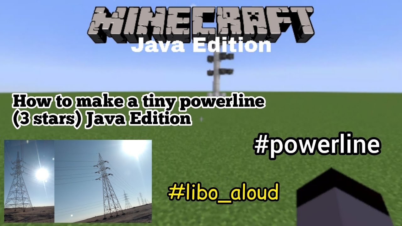 Minecraft - How to make a tiny Powerline (3 stars) Java Edition ...
