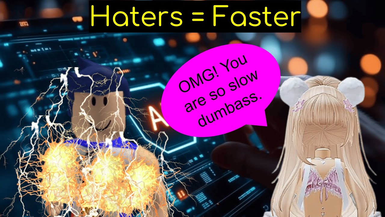 Speeding Up For Every Roblox Hater! 😐⚡LIVE 🎥 - YouTube