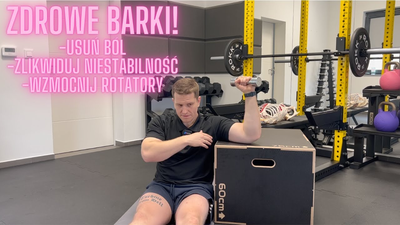 ZDROWE BARKI, WYPADAJĄCY BARK wzmocnisz dzięki jednemu ćwiczeniu na ...