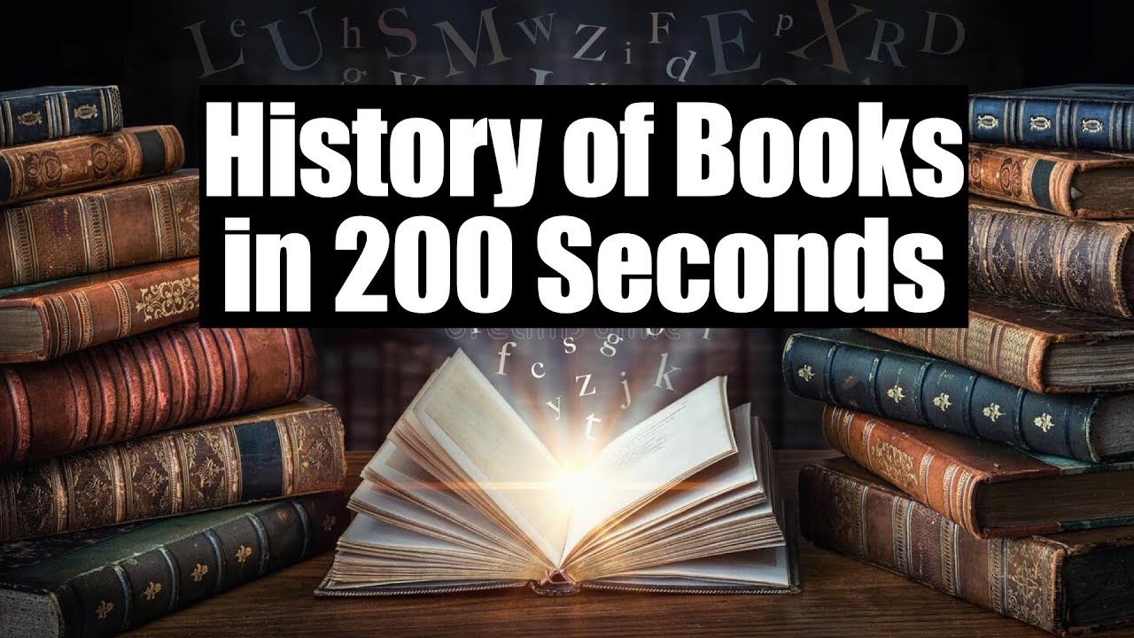 History of Books in 200 seconds | World Book Day - YouTube