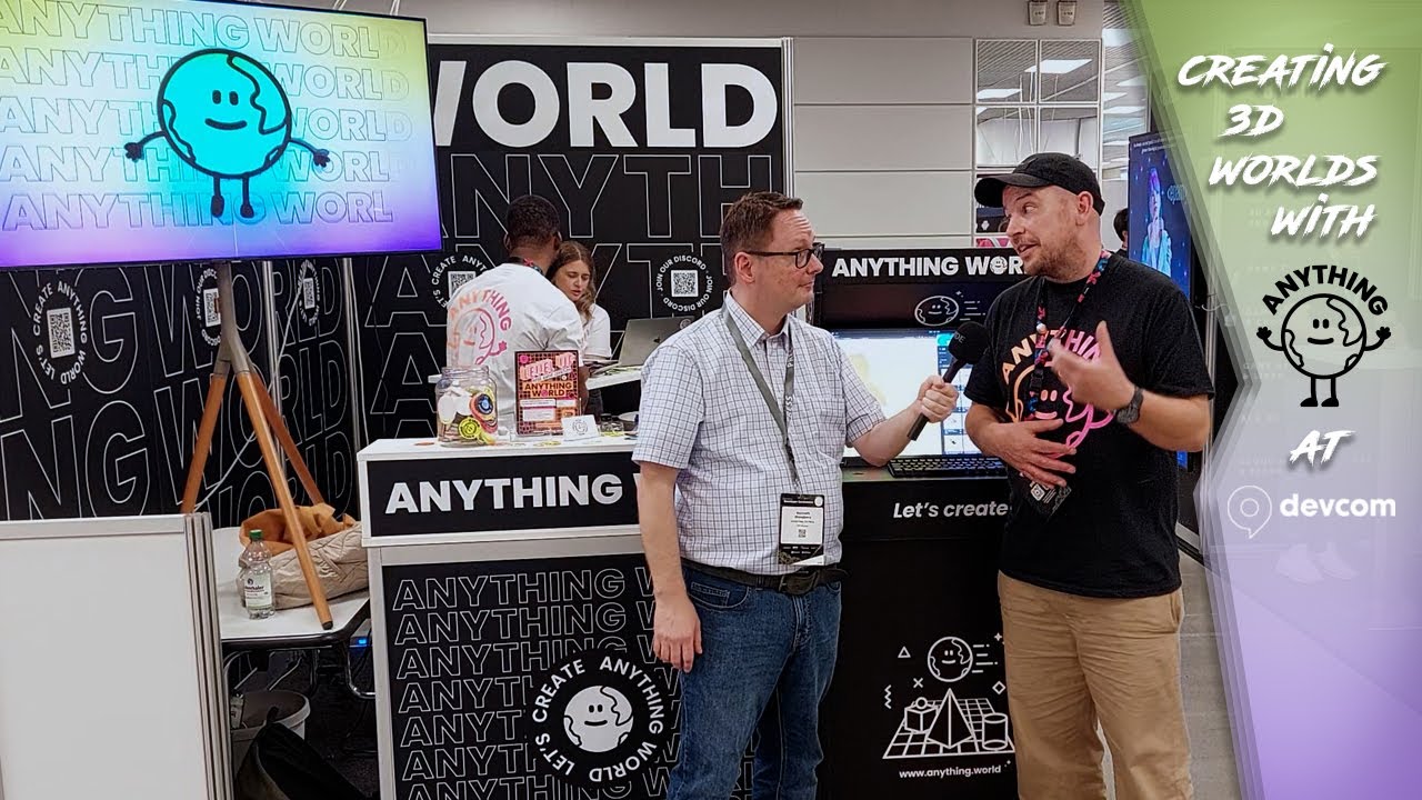 Populating Virtual Worlds With AI At Anything World - YouTube