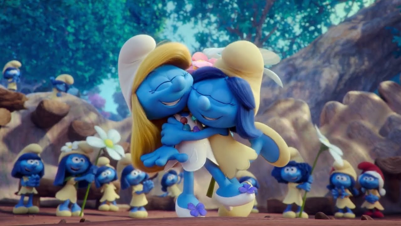 Smurfs: The Lost Village (2017) - Hefty and Brainy apologize Scene ...