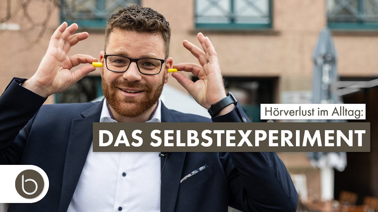 Stille Welt - Ein spannendes Selbstexperiment zum Hörverlust - YouTube