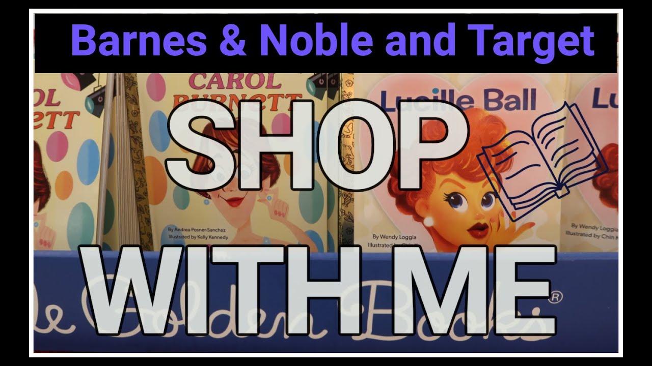 Shop with me at Barnes & Noble and Target BOOK HAUL & I may have bought ...
