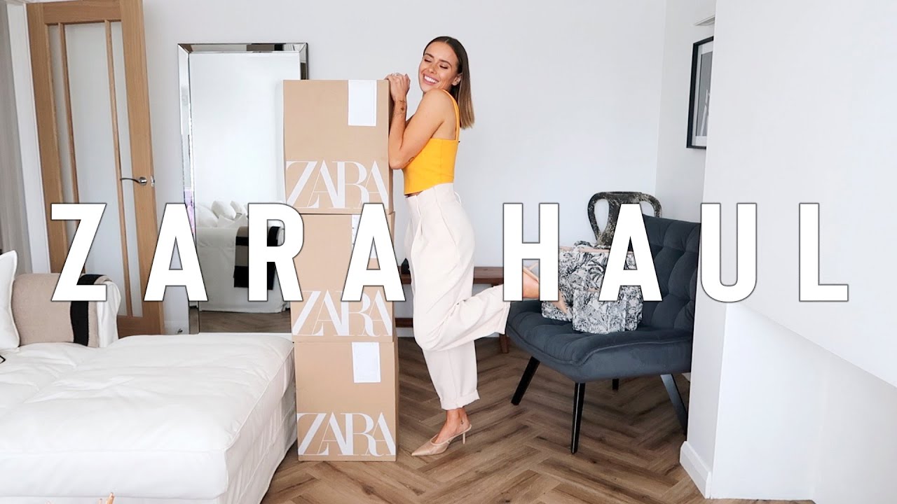 SPRING ZARA HAUL + TRY ON | Suzie Bonaldi - YouTube