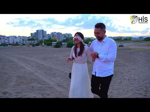 Mersin Sahilde Sürpriz Evlilik Teklifi